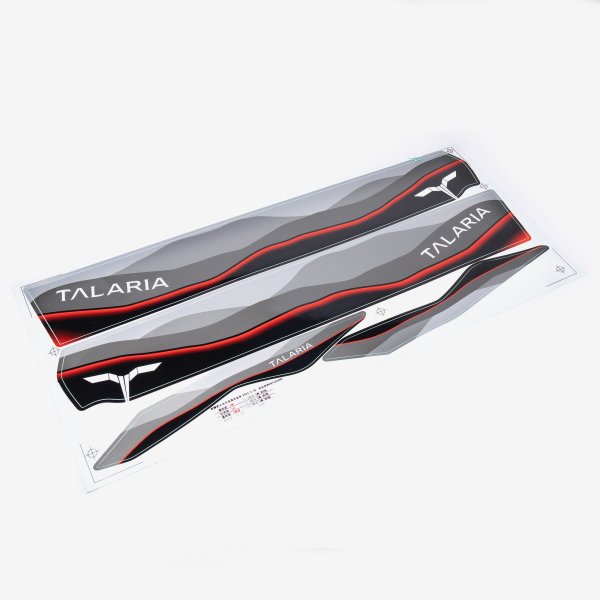 Graphics Kit for Talaria X3 (Grey/Red) – Radhouse